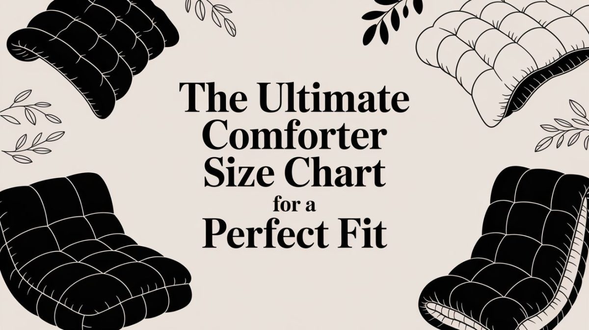 The Ultimate Comforter Size Chart for a Perfect Fit